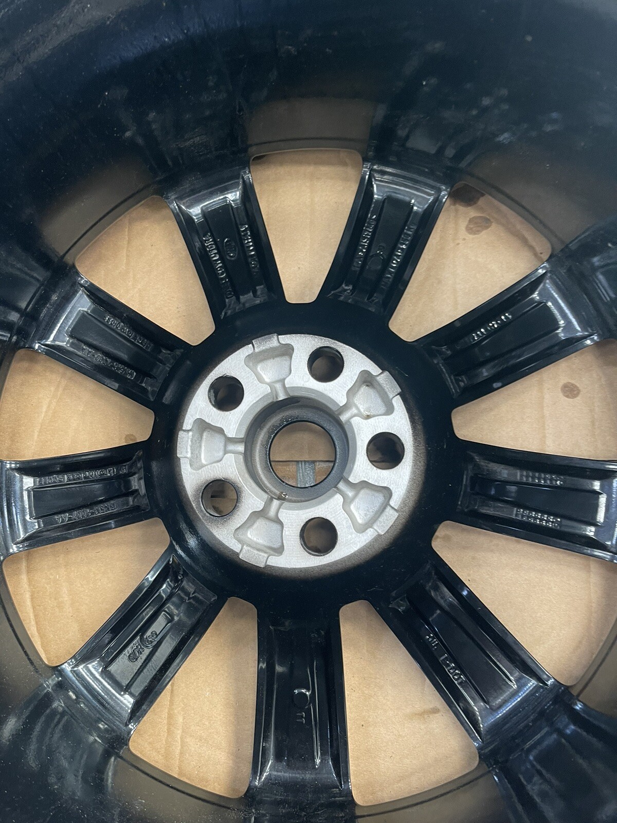 4x Genuine Range Rover Sport 21" Style 9001 Alloy Wheels Black Gk6m ...