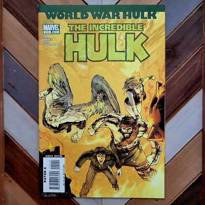 INCREDIBLE HULK #111 NM- (Marvel 2007) WORLD WAR HULK Tie-in Hercules ...