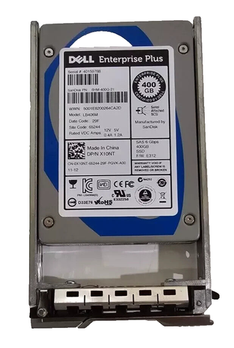 Dell Equallogic X10NT 400GB SAS 6GBS SSD LB406M 0X10NT PS6210 PS6110 ...