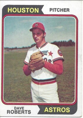1974 Topps Dave Roberts 177 Astros EXMT | eBay