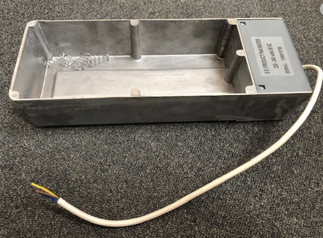 COMMERCIAL FRIDGE CONDENSATE EVAPORATOR WATER DRAIN HEATER PAN TRAY ...