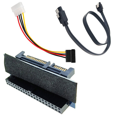 IDE 40pin Hard Disk to SATA Converter 3.5" HDD Drive Data Power Cable ...