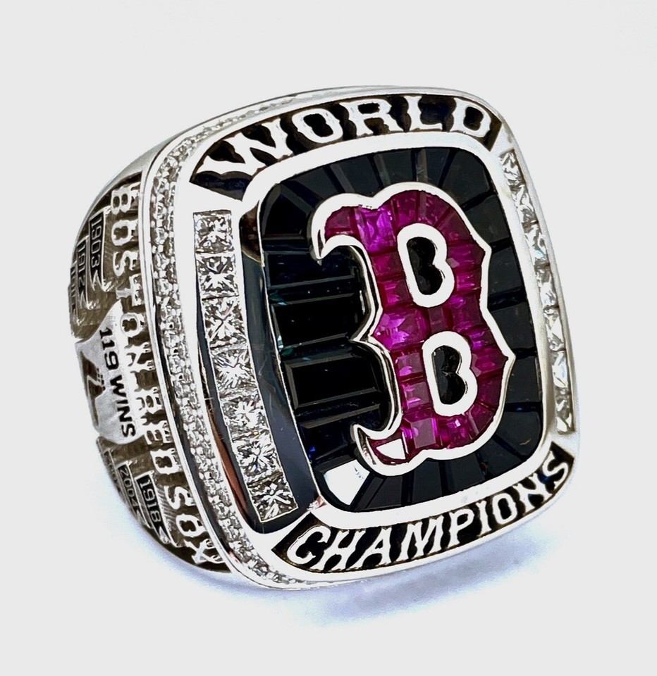 Player's 2018 Boston Red Sox World Series Champions 14K💎 MLB ...