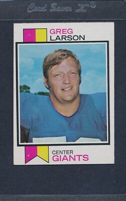1973 Topps #418 Greg Larson Giants NM *2094 | eBay