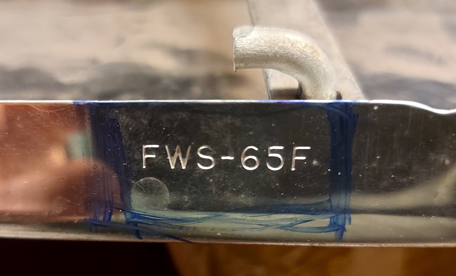 1965 Ford Fairlane FENDER SKIRTS PAIR Stainless Steel Foxcraft FWS-65F ...