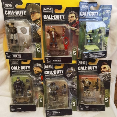 MEGA Construx Call of Duty Series 5 Heroes Simon Riley SHADOW DIEGO 6 ...