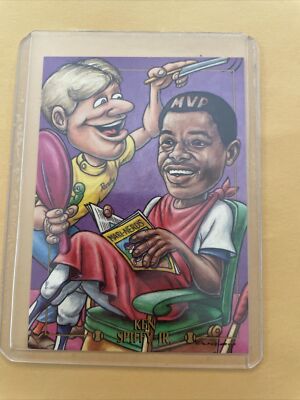 Ken Griffey Jr 1993 Cardtoons "Ken Spiffy Jr" Mari-Nerds Seattle ...