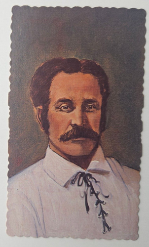 1984 Galasso Baseball HOFers Ron Lewis 3x5 Large Deckle Edge #13 George ...