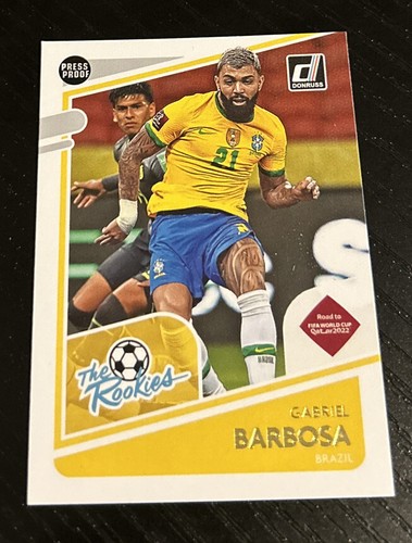 2021-22 Panini Donruss Gabriel Barbosa The Rookies Press Proof | eBay