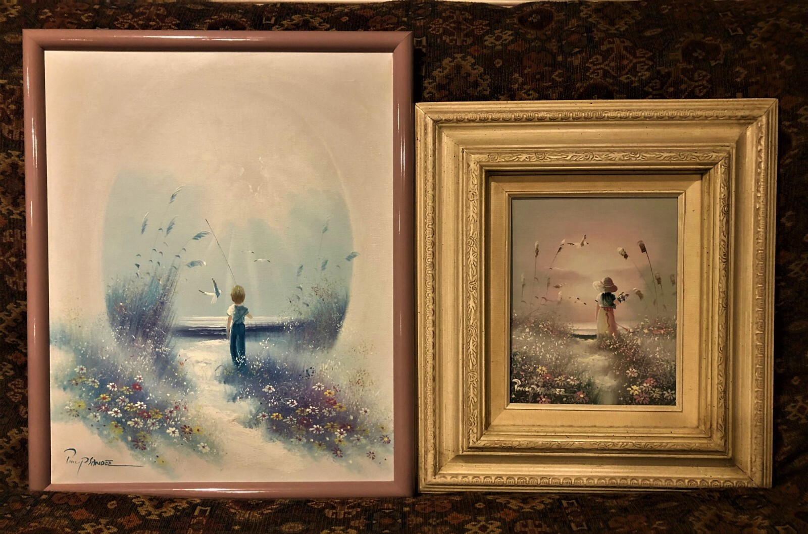 Original Philip Sandee Oil Painting - munimoro.gob.pe