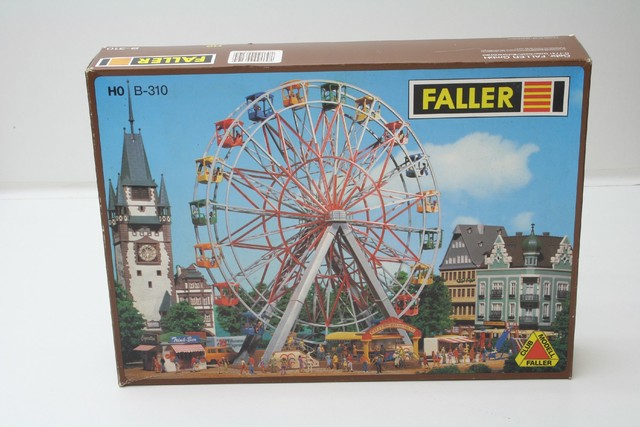 FALLER HO Scale Ferris Wheel Building Kit German 2312 Train Model for ...