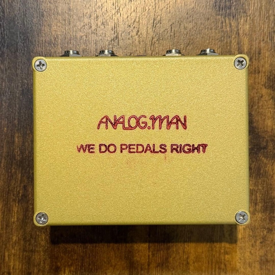 Analogman Sun Lion Fuzz Booster Pedale per chitarra effetti usato fatto ...