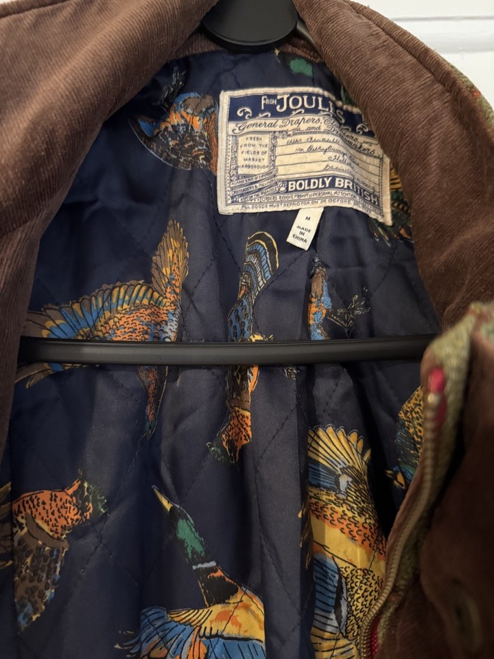 Classic Joules Tweed Corduroy Gents Country Jacket Hunting Shooting M ...