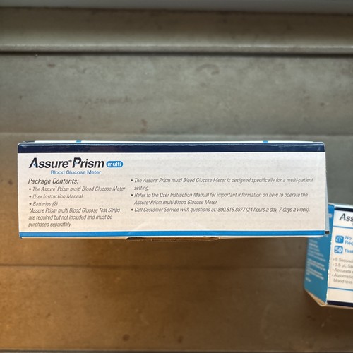ARKAY ASSURE PRISM MULTI BLOOD GLUCOSE METER #530001 (NEW) With 1 Box ...