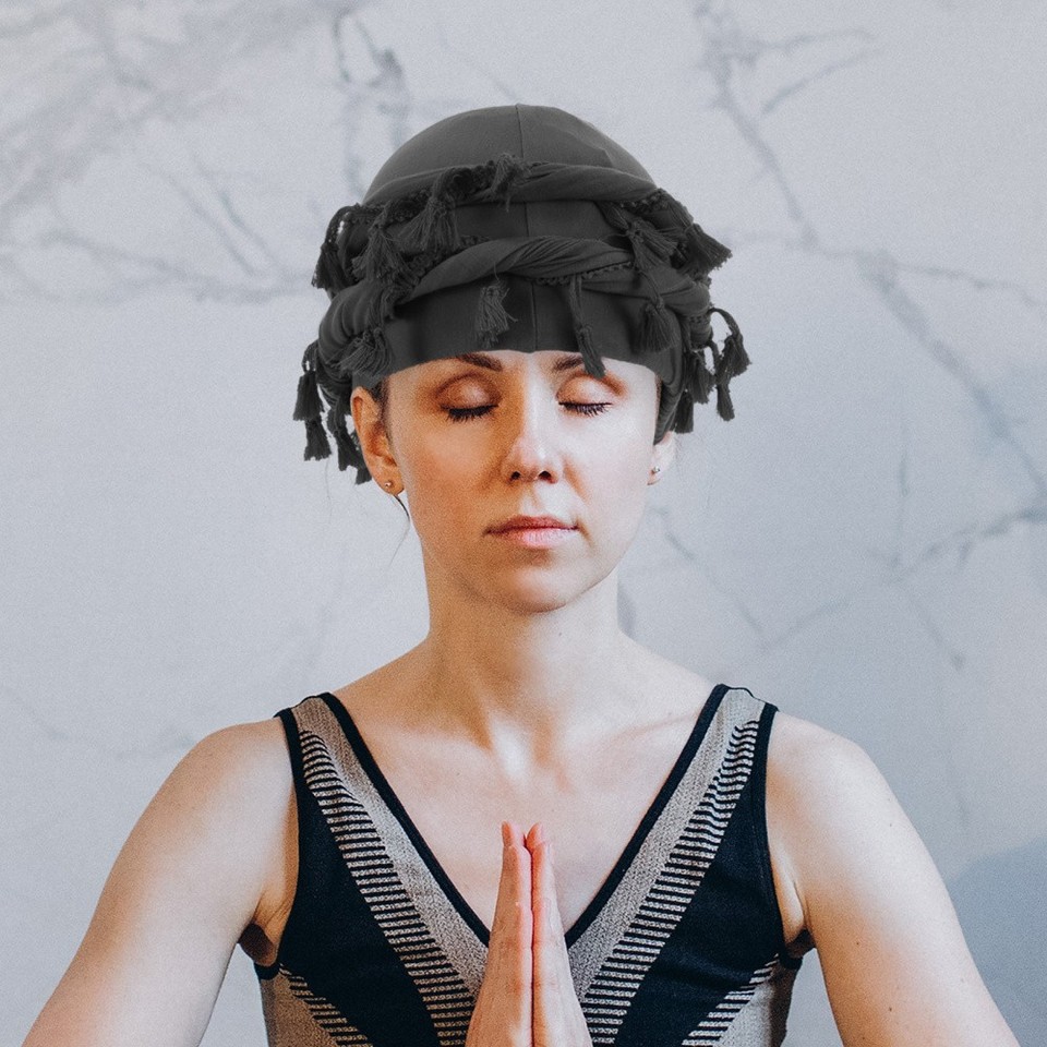 Tassel-edged Turban Hat Men Head Wrap Elastic Twisted Men's Design Hats ...