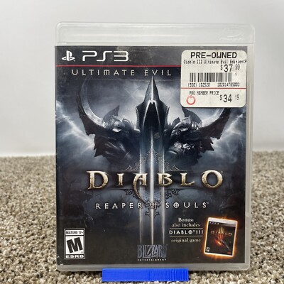 Diablo III: Reaper of Souls Ultimate Evil Edition (PlayStation 3, 2014 ...