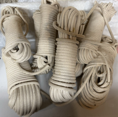 14 Pound Box! Heavy Duty 3/8" Natural Cotton w/Dacron Mix for Added ...