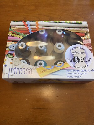Thread Lot, Intressa 12 Spool Mini Snap Set | eBay