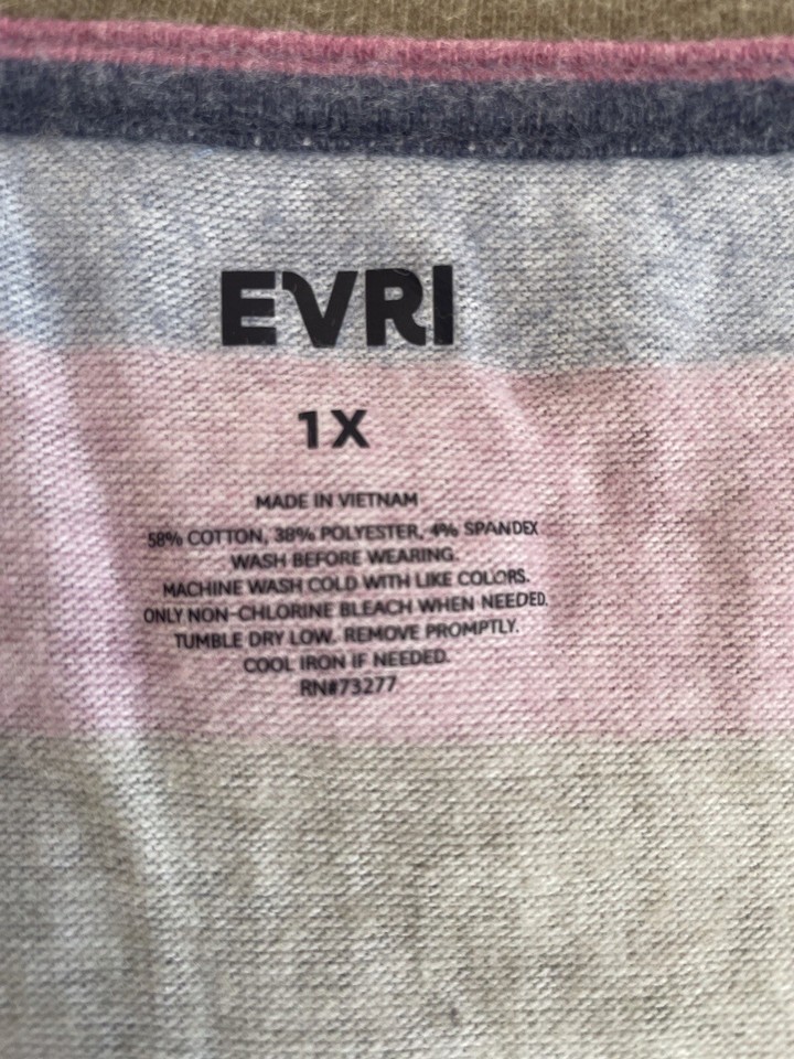 Brand New Evri 1x womens sweater multicolor | eBay