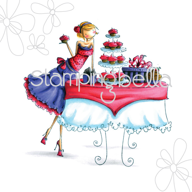 UPTOWN GIRLS-Stamping Bella Cling Mount Rubber Stamp-Stamping ...