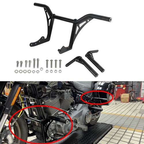 For Harley Low Rider ST FXLRST 2022-2024 Highway Crash Bar & Saddlebag ...
