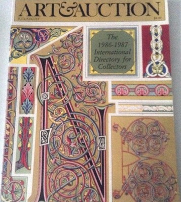 Art & Auction Magazine International Directory July/August 1986 ...