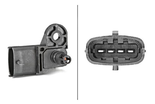 HELLA Boost Pressure Sensor Fits VOLVO S60 II S80 S90 V40 Hatchback ...