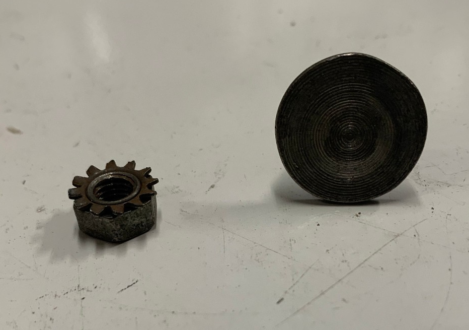 NOS VINTAGE SNOWMOBILE TRACK CLEAT BOLTS & NUTS/STAR WASHERS / PACK OF ...
