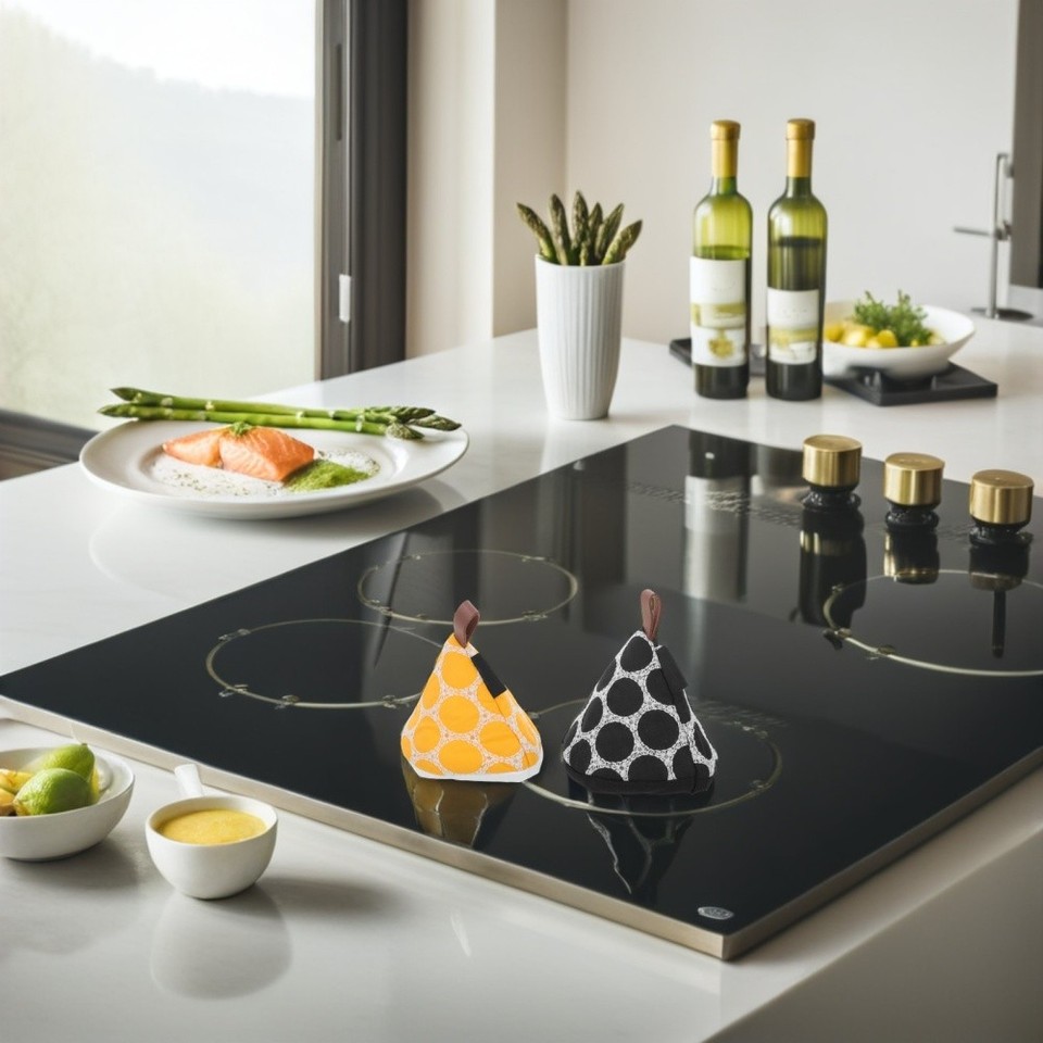 2 Pcs Insulated Pot Cover Cooking Lids Grips Heat Resistant Knob ...