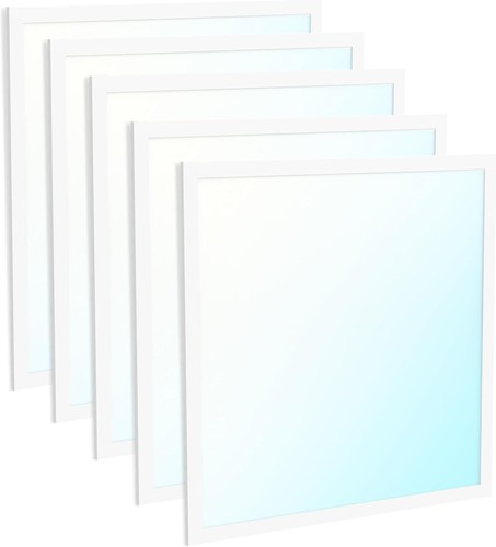 Sunco 5 Pack 2x2 LED Flat Panel Light, Dual Selectable CCT 3000K/4000K ...