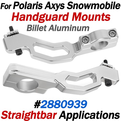 For Polaris Axys Snowmobile Handguard Mounts Straightbar Application ...