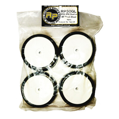 Racing Physics 4pc RP Tire Series RPM Tires Glued On RP Dish Wheels ...