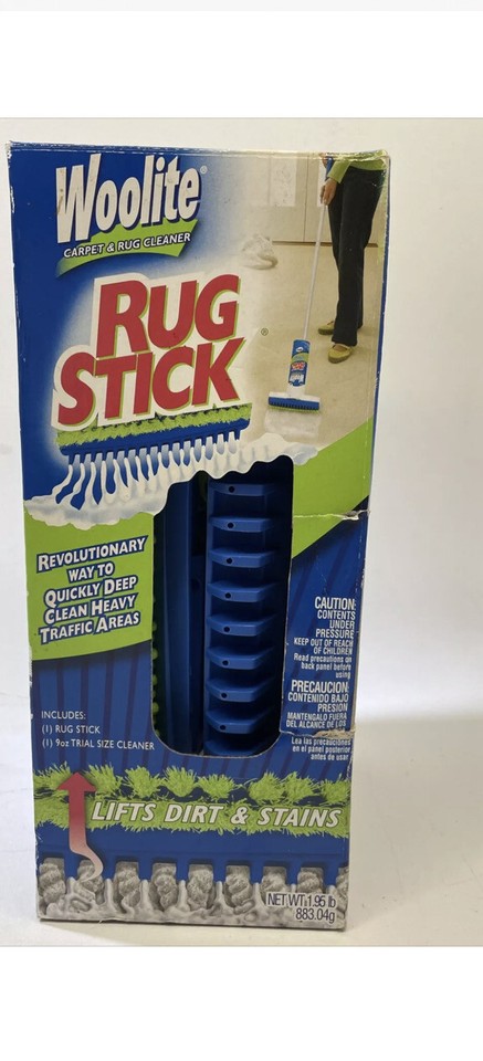 Bissell Woolite Rug Stick Carpet Floor Foam High Traffic Deep Cleaner ...