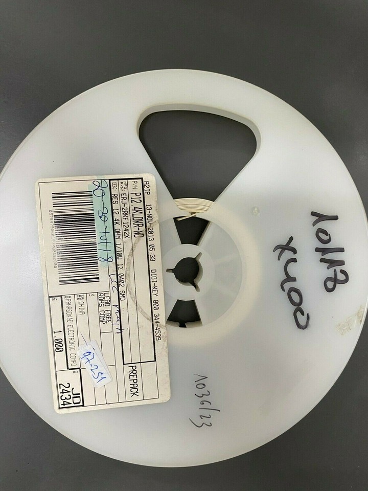 ERJ-2RKF1242X - PAN - 400 pcs - Resistor SMD 12.4K OHM 1% 1/10W 0402 ...