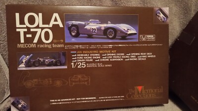 Union Lola T-70 MECOM racing Team 1/25 scale model kit | eBay