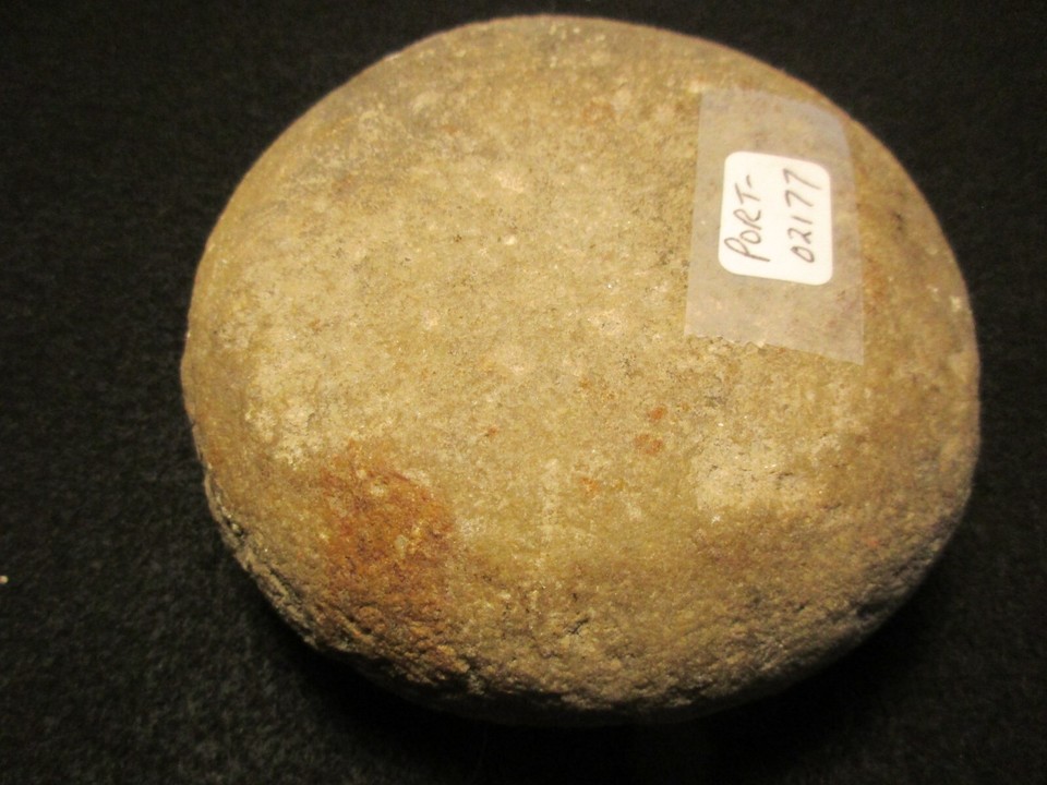 NATIVE AMERICAN STONE DISCOIDAL, AMERICAN INDIAN STONE ARTIFACT PORT ...