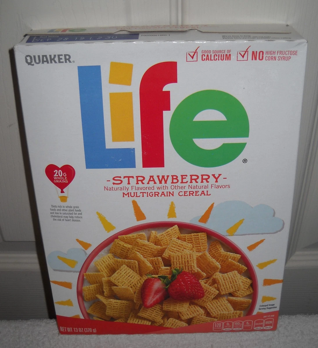 Life Cereal Box Covers