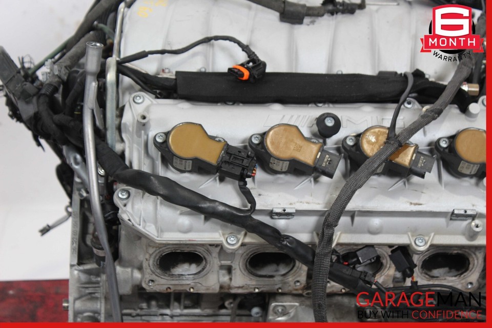 07-11 Mercedes W204 C63 AMG 6.3L M156 Complete Engine Motor Block Assy ...