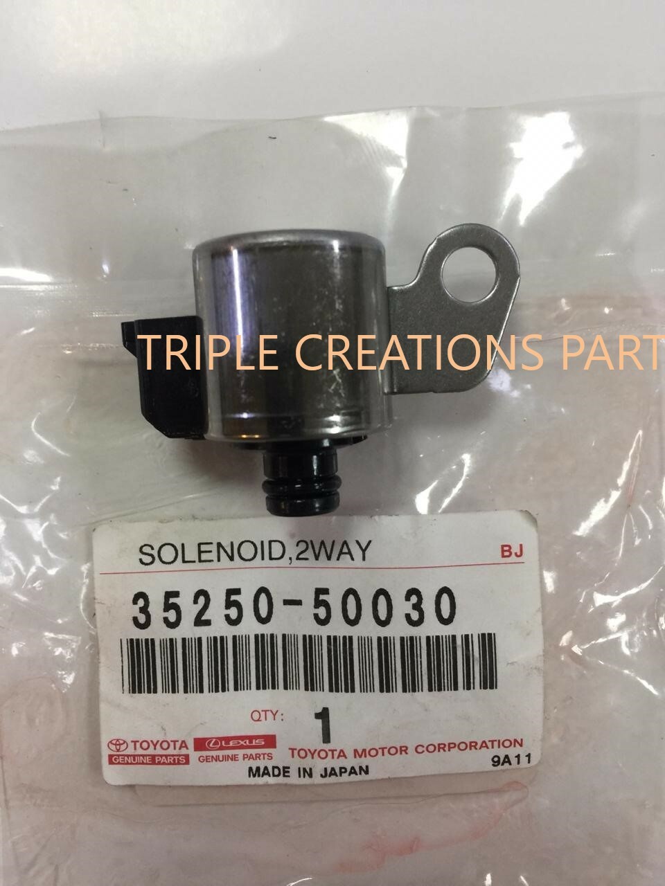 3525050030 Genuine Toyota Lexus Solenoid Assy Transmission 35250-50030 ...