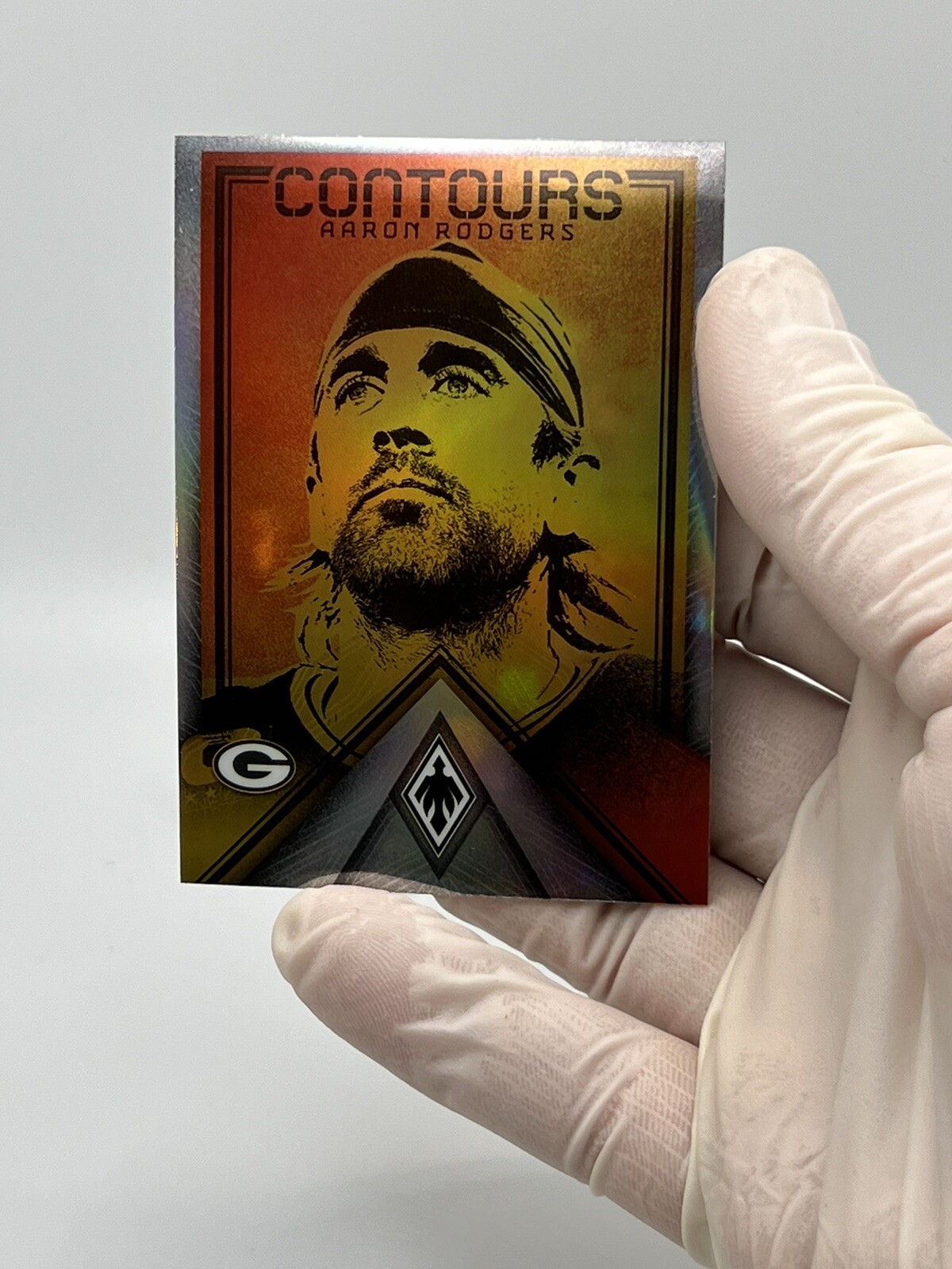 2022 Panini Phoenix CONTOURS PRIZM REFRACTOR AARON RODGERS | eBay