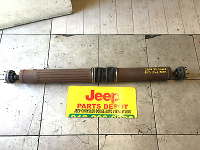 2007-2011 JEEP WRANGLER 3.8L 2/WD JKU REAR DRIVE SHAFT 4 DOOR AUTO P ...