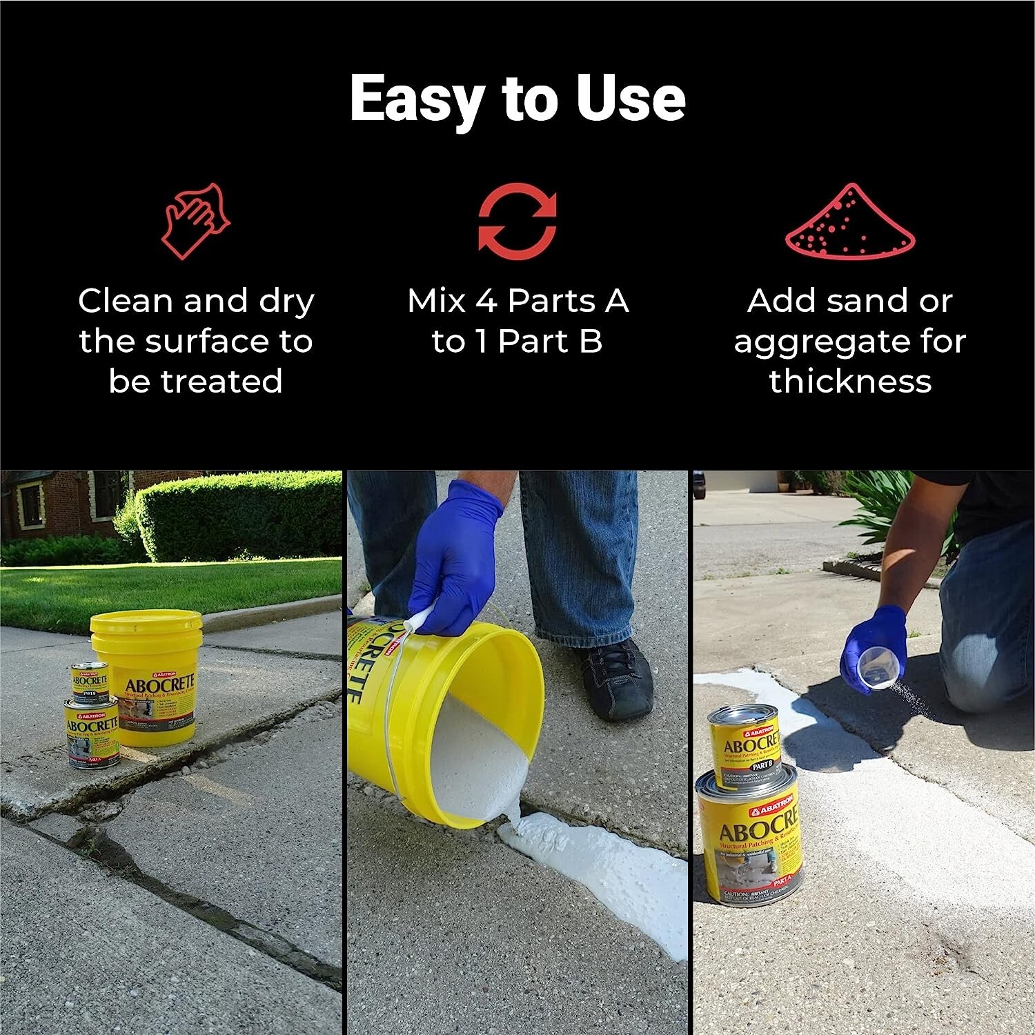 ABOCRETE ACKR Light Gray Epoxy Adhesive, 5 gallon, Bucket | eBay