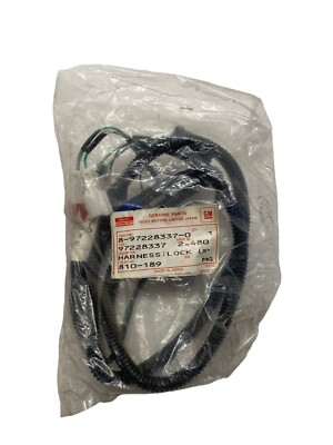 Isuzu 8-97228-337-0 GM 97228337 Harness; Lockup Free Shipping | eBay
