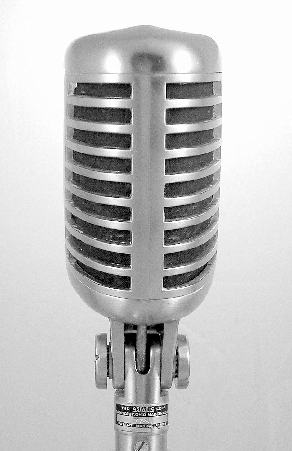 Vintage ASTATIC Model 77L Microphone ~ A CREAM-PUFF | eBay