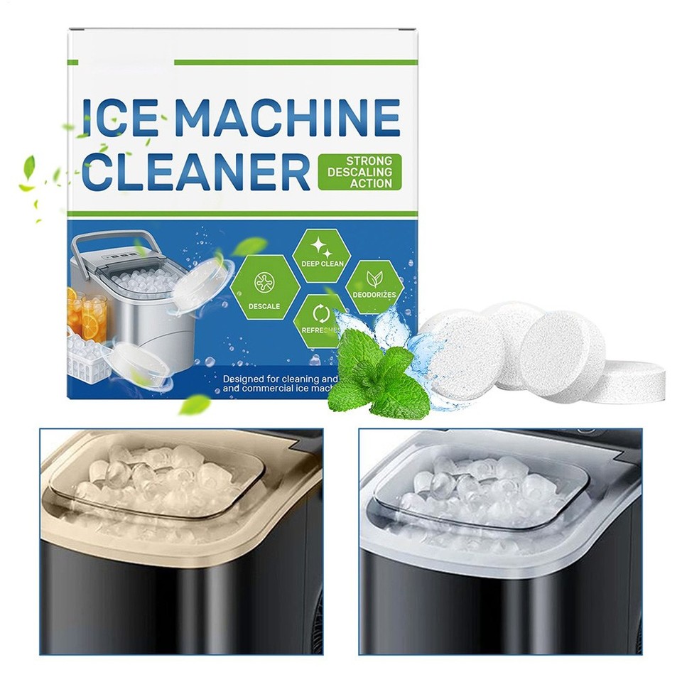 Ice Machine Cleaner Maker Descaler - 12 Clean Tablets | eBay UK