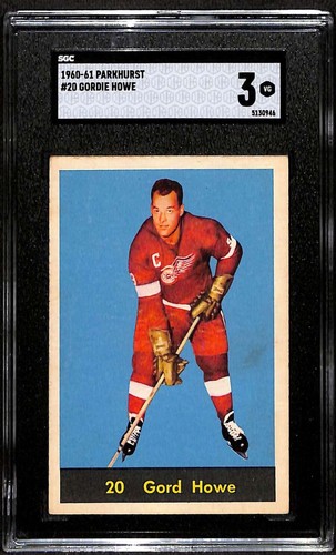 1960-61 Parkhurst - Gordie Howe #20 for sale online | eBay