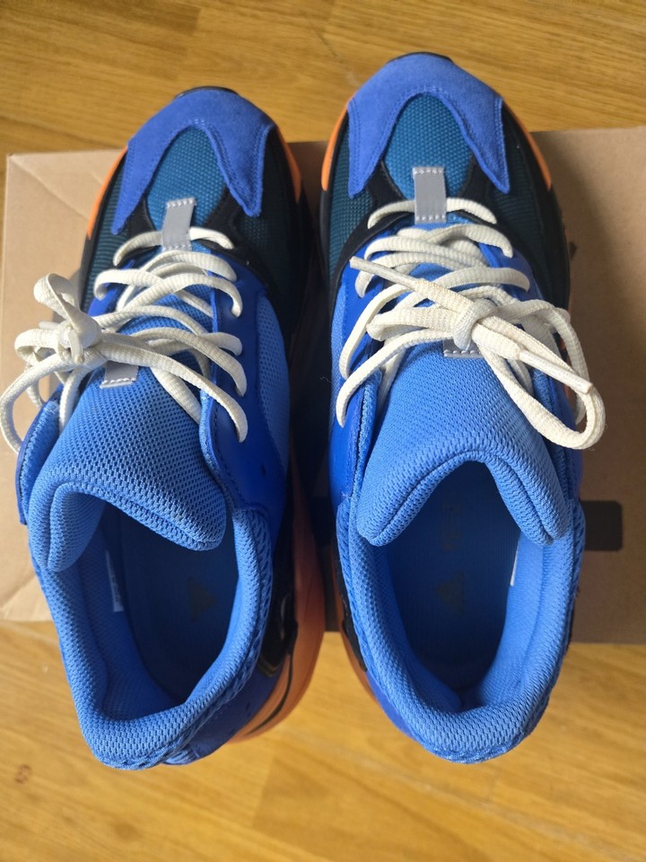 adidas Yeezy Boost 700 Men's Sneakers Bright Blue/Orange, Size 11 | eBay