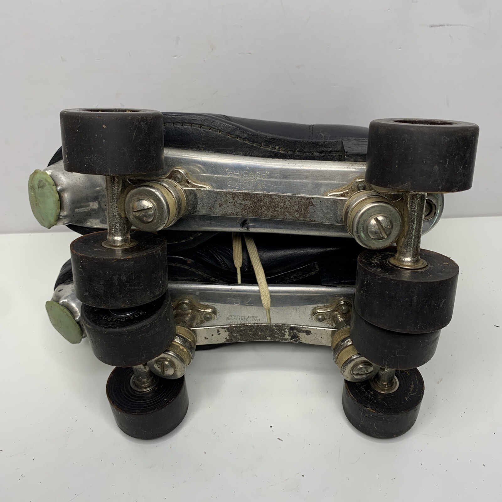 Hyde Black Roller Skates Chicago Trophy Custom Line Men 7 SEE DESCRPT ...