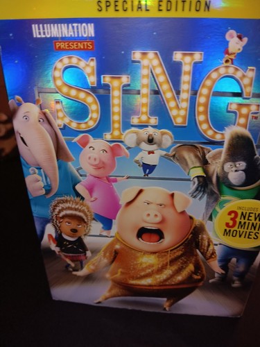 SING Special Edition DVD Includes 3 New Mini Movies 25192366635 | eBay