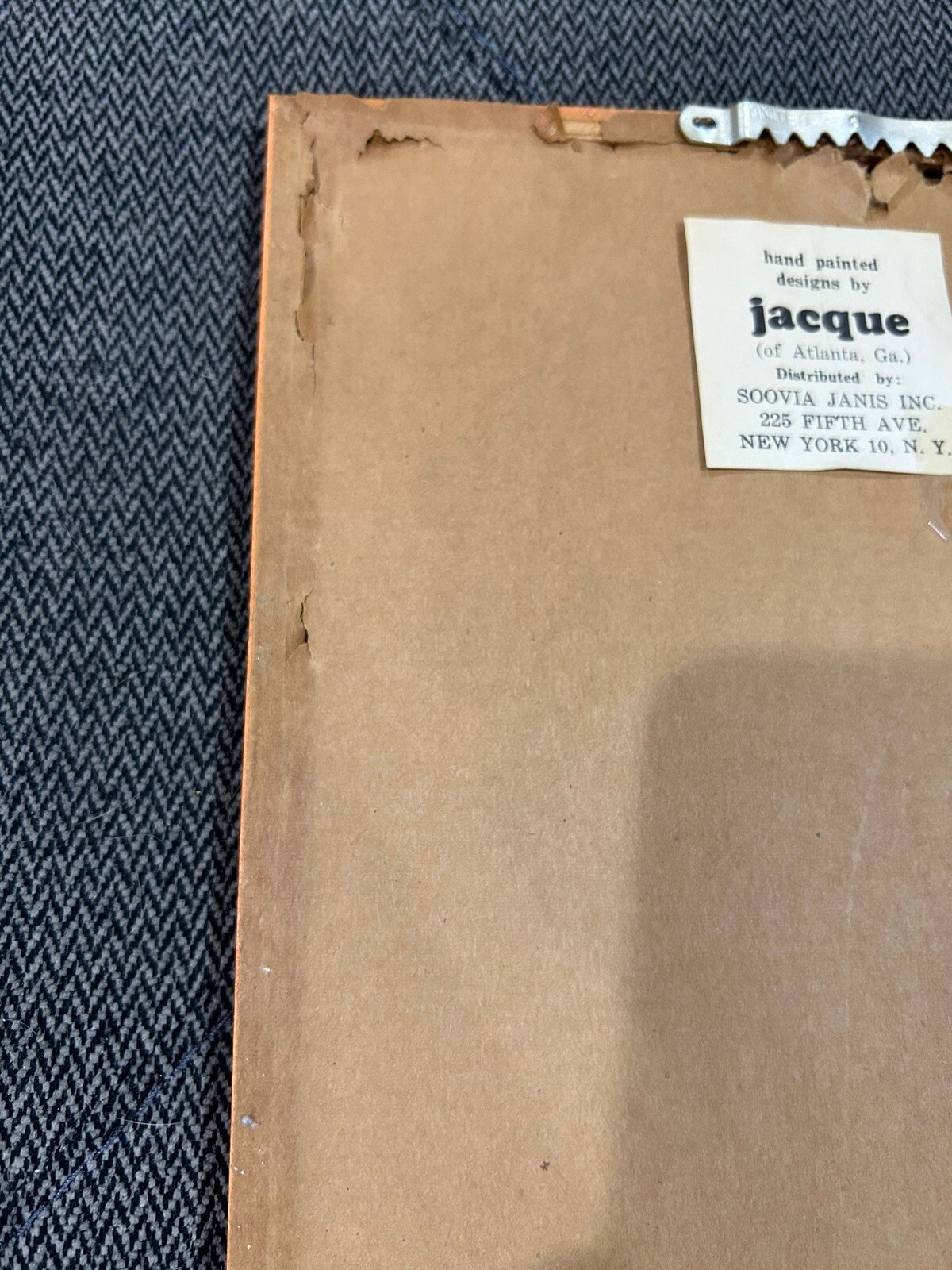 VTG 70’s Soovia Janis Spicy Stuff Recipe Wall Art Decor Signed JACQUE ...